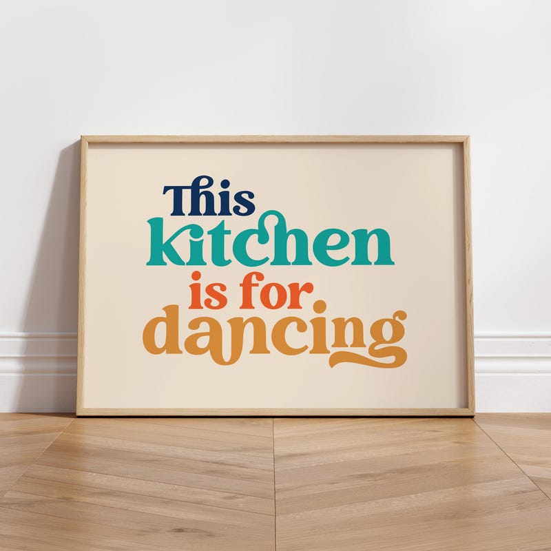 Kitchen Typography - Etsy