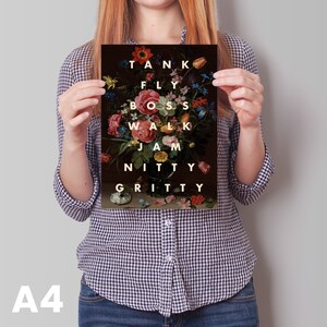 Tank Boss Fly Walk Jam Nitty Gritty Print | Beats International, Dub Be ...