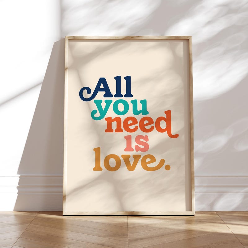 Love Poster - Etsy UK