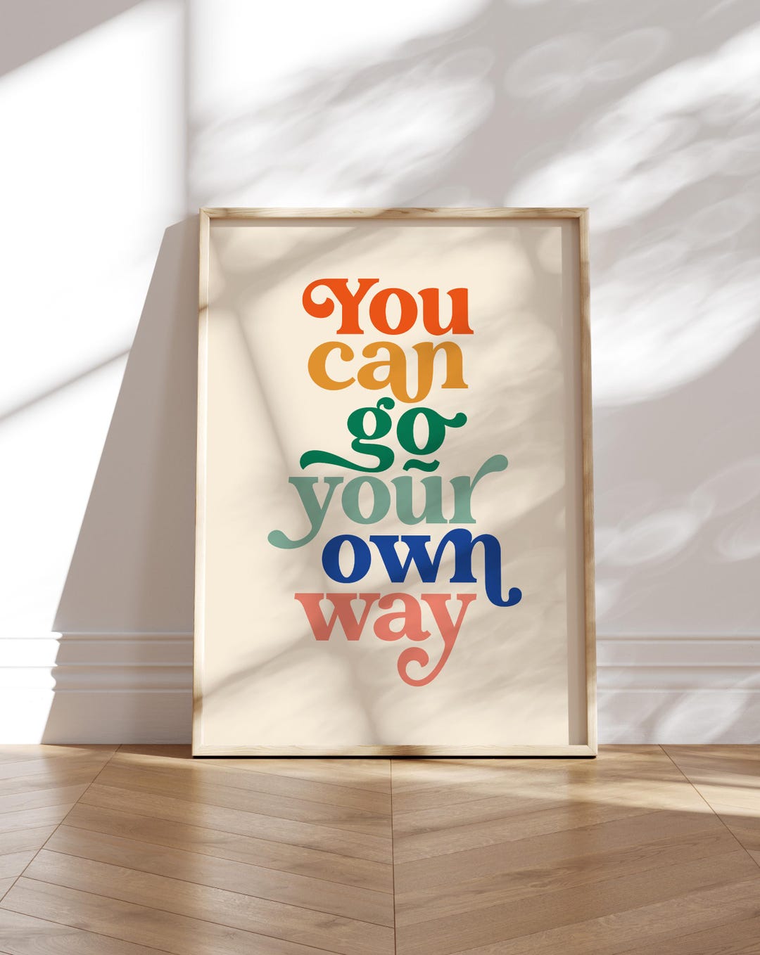You Can Go Your Own Way Poster Fleetwood Mac Print Wall Decor Retro Art ...