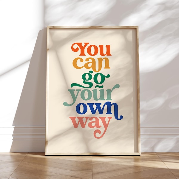 Go Your Own Way - Etsy