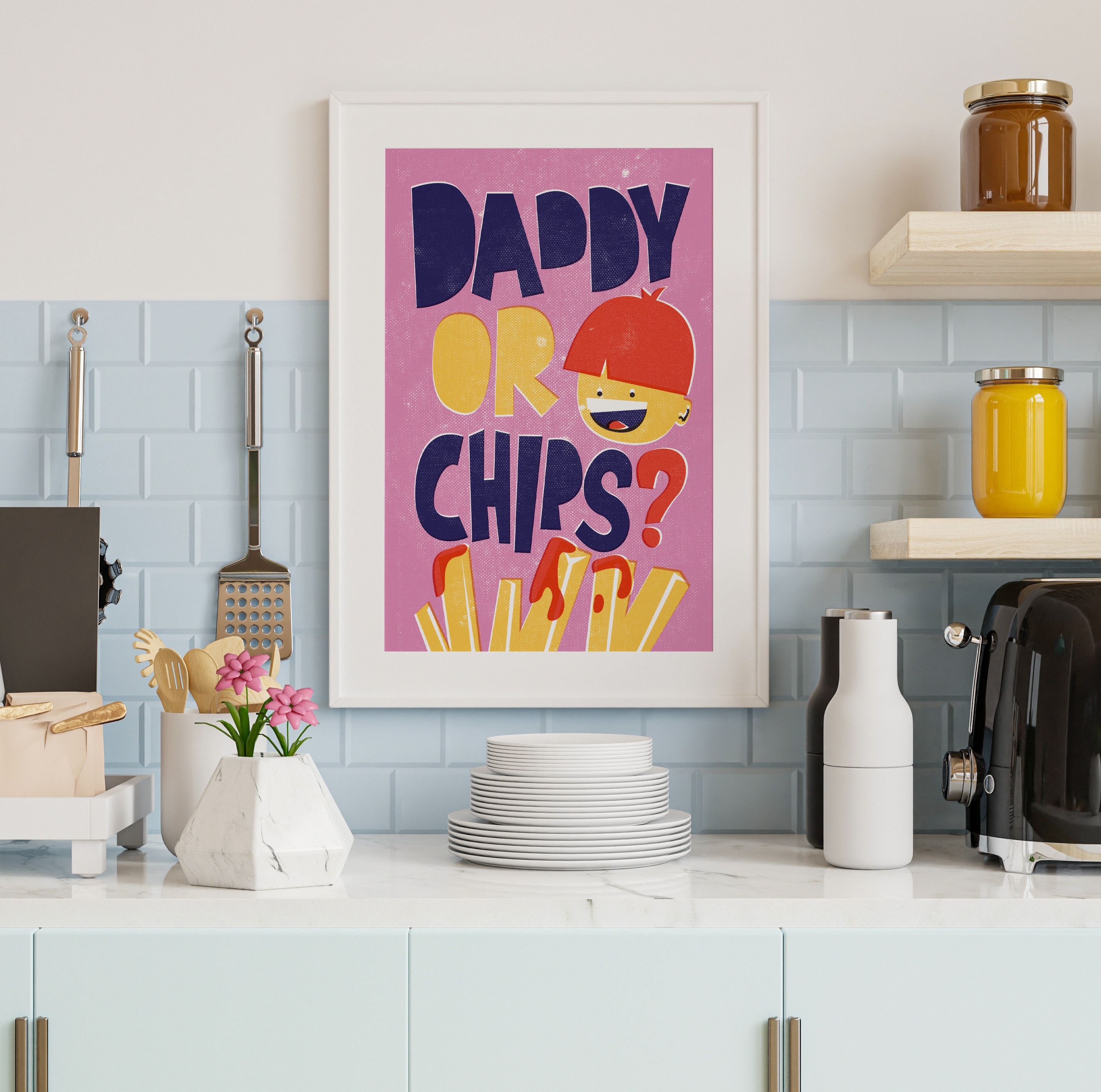 Kitchen Poster Print Kitchen Art Foodie Gift - Etsy UK