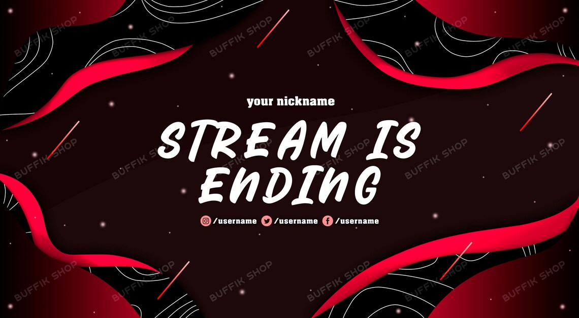 5x Moderne Twitch Overlays für Stream | Etsy
