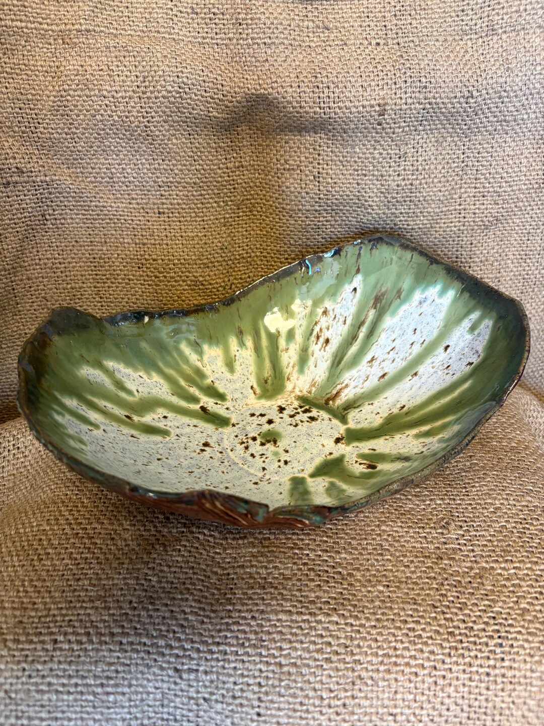Decorative Hand Built Bowl - Etsy