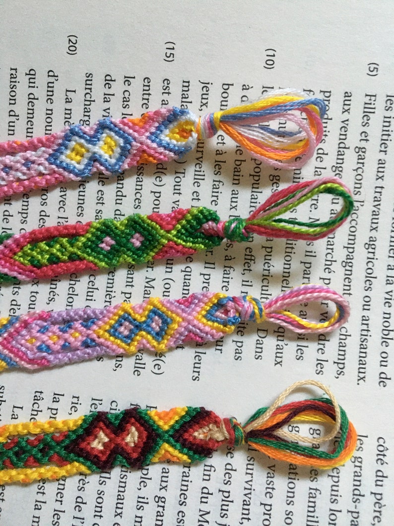 Aztec-inspired Friendship Bracelets - Etsy