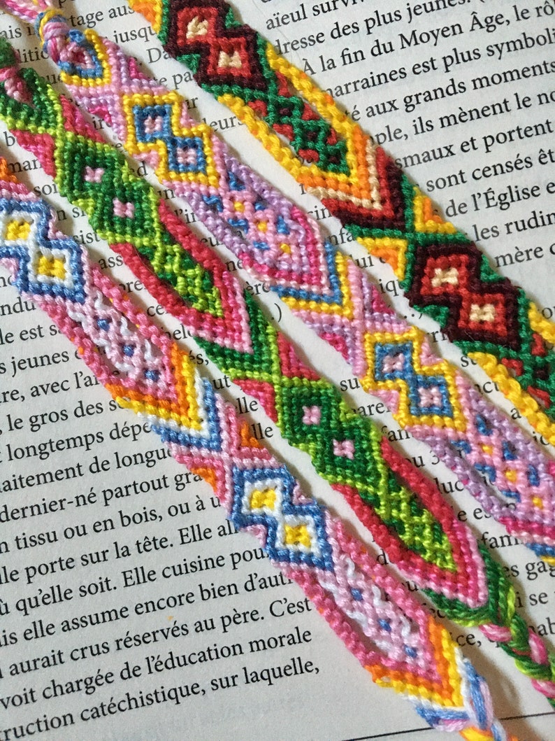 Aztec-inspired Friendship Bracelets - Etsy