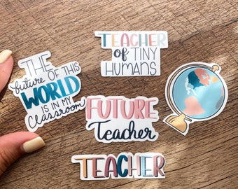 Future Teacher Stickers - Etsy