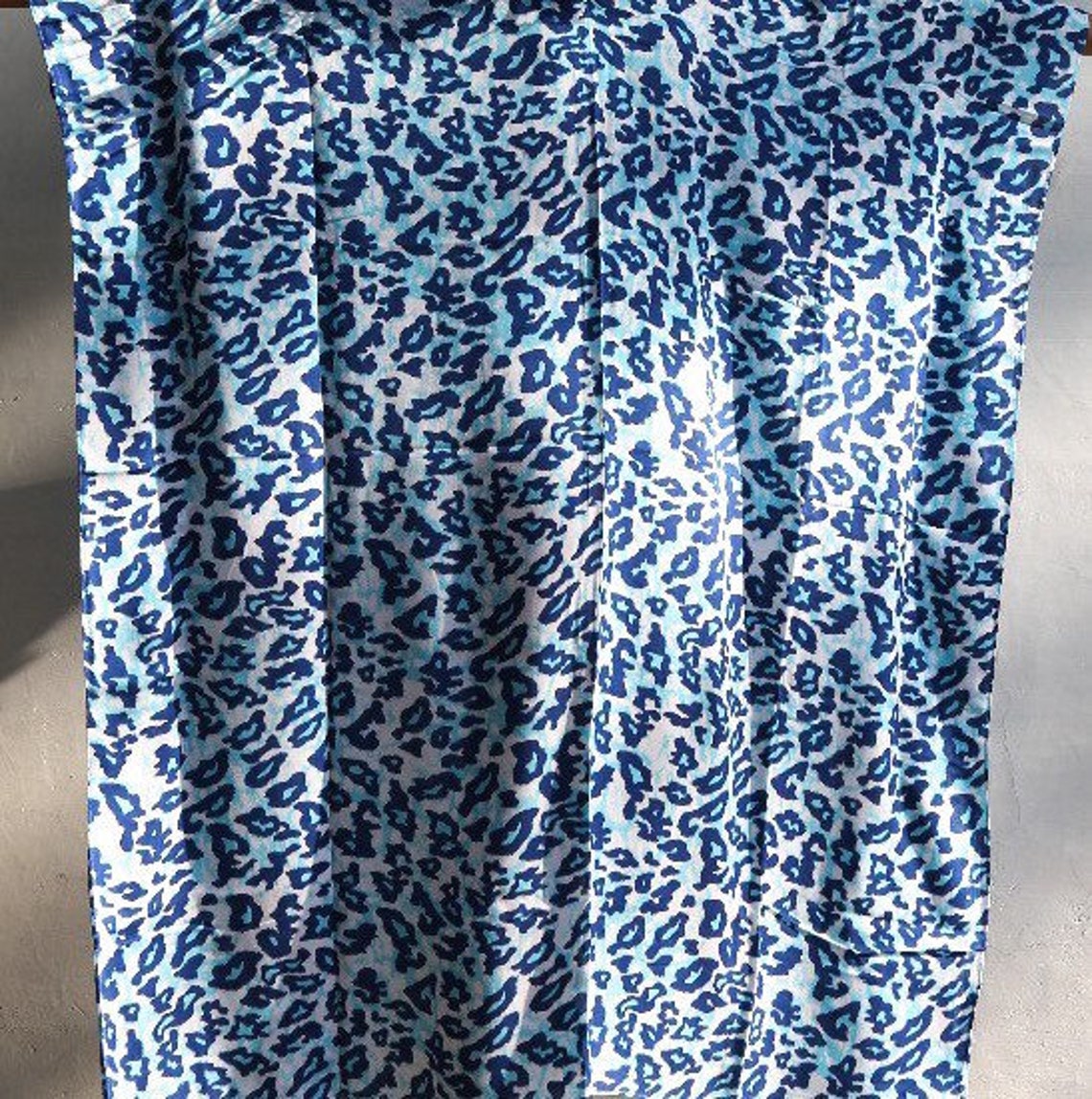 Leopard Caftan,ka01 Leopard Blue, Caftan Dress, Kaftan, Plus Size Dress ...