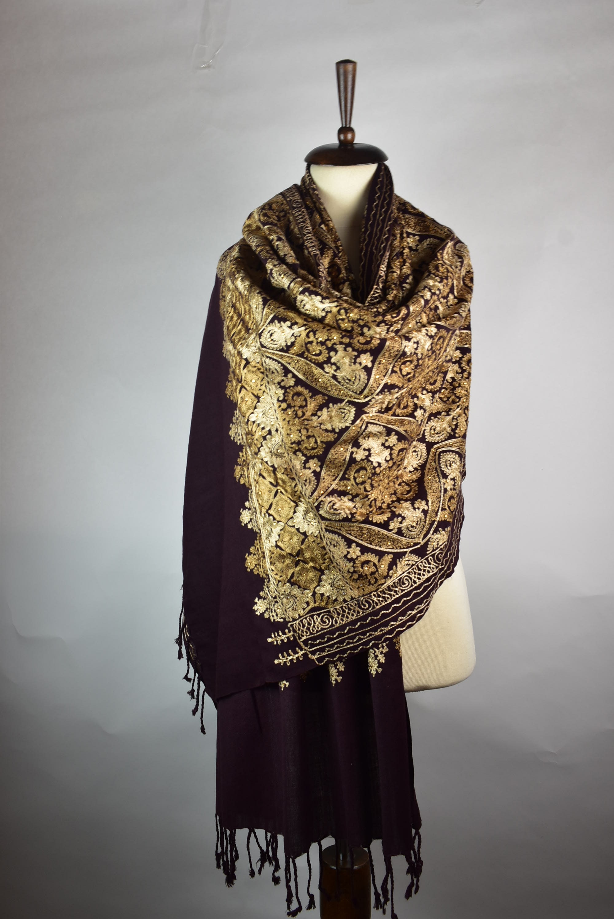 Wool Shawl Women Wool Scarves Wool Scarf Women Embroidered - Etsy