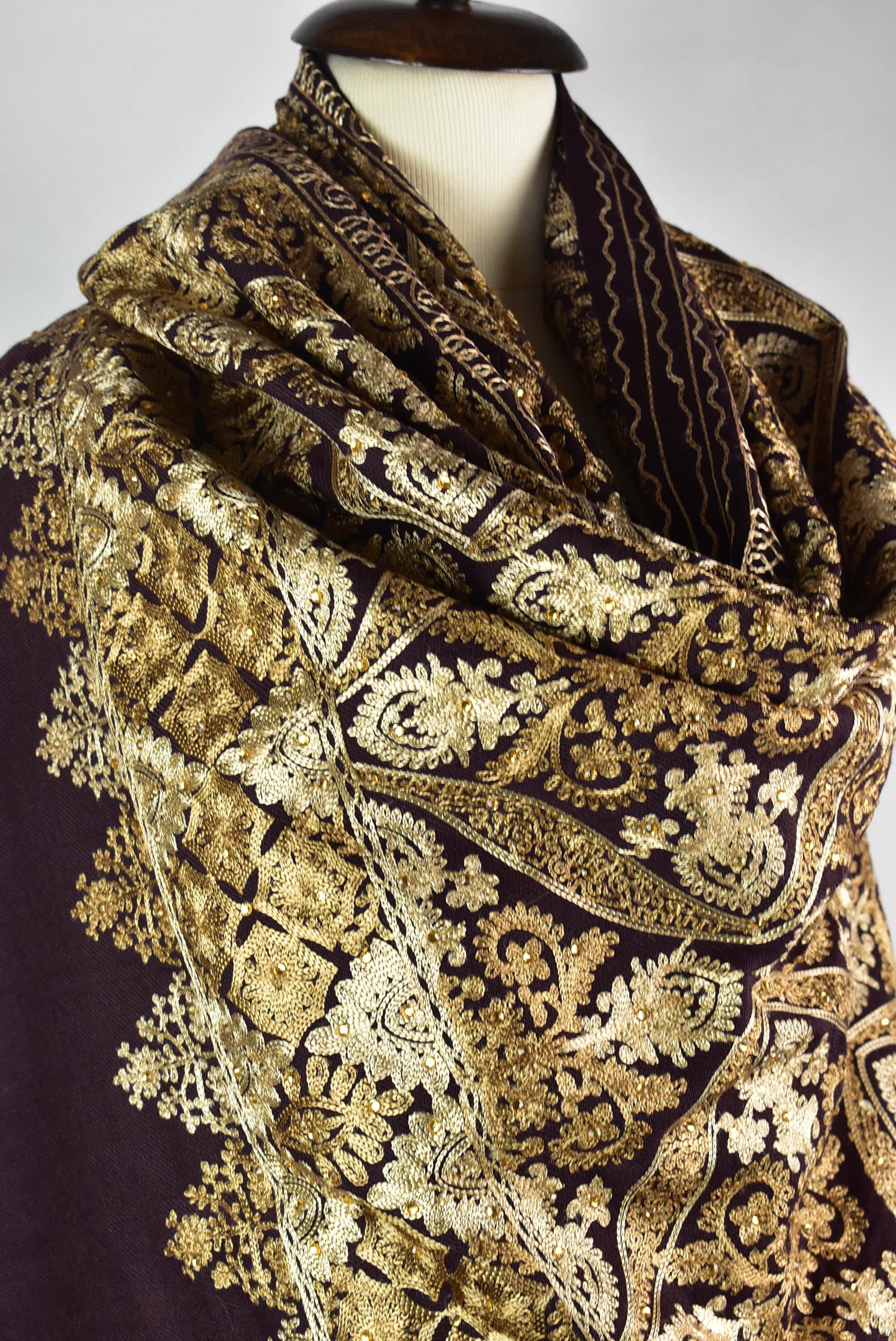 Wool Shawl Women Wool Scarves Wool Scarf Women Embroidered - Etsy