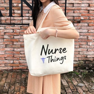 Nurse Things Tote Bag -nurse Graduation Gift- Nurse Gift-nurses Bag ...