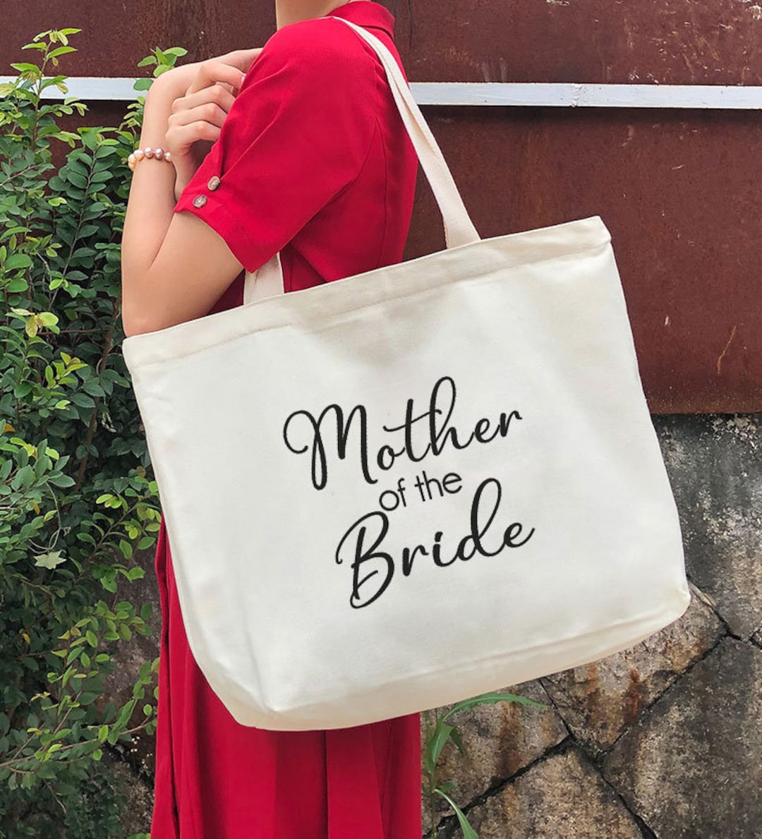 Mother of the Bride Gift-mother of the Bride Bag-canvas Tote With ...