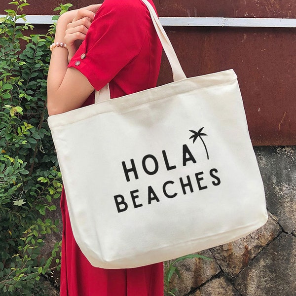 Black Beach Bag Personalized - Etsy