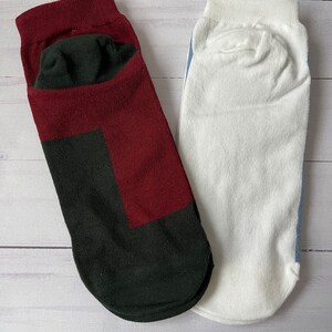 Soccer Players Gift, Messi Ronaldo Soccer Fan Socks, Low Cut Ankle ...