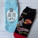Korean Hot Spicy Fire Ramen Noodles Socks, Mid Calf Socks, Fast Food ...