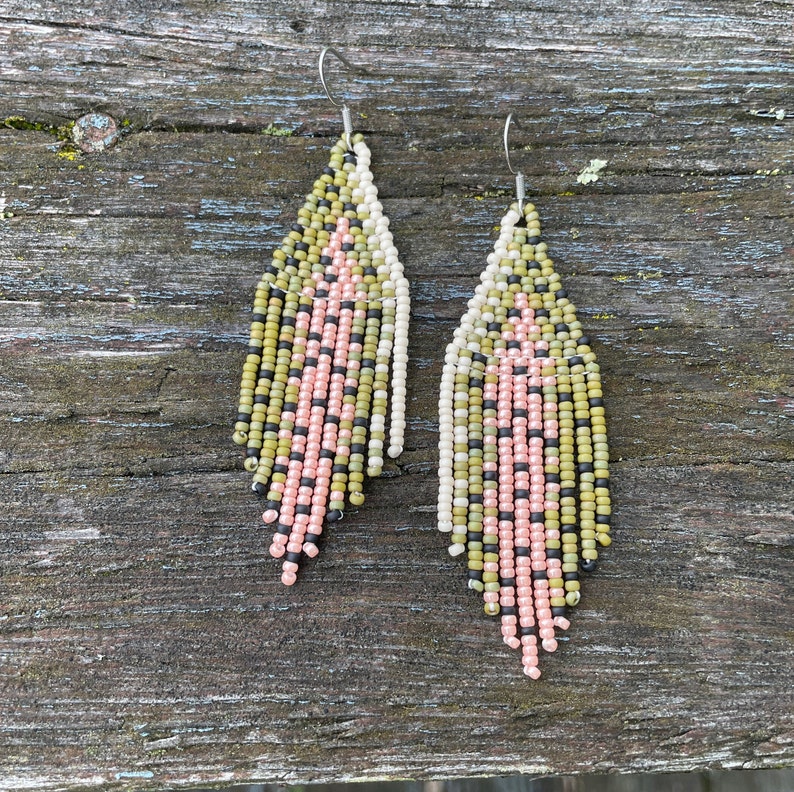 Big Rainbow Trout Dusters Handmade Beaded - Etsy