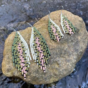 Big Rainbow Trout Dusters, Handmade, Beaded - Etsy