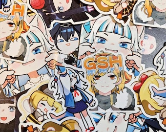 Hololive Gamers Stickers/decals - Etsy