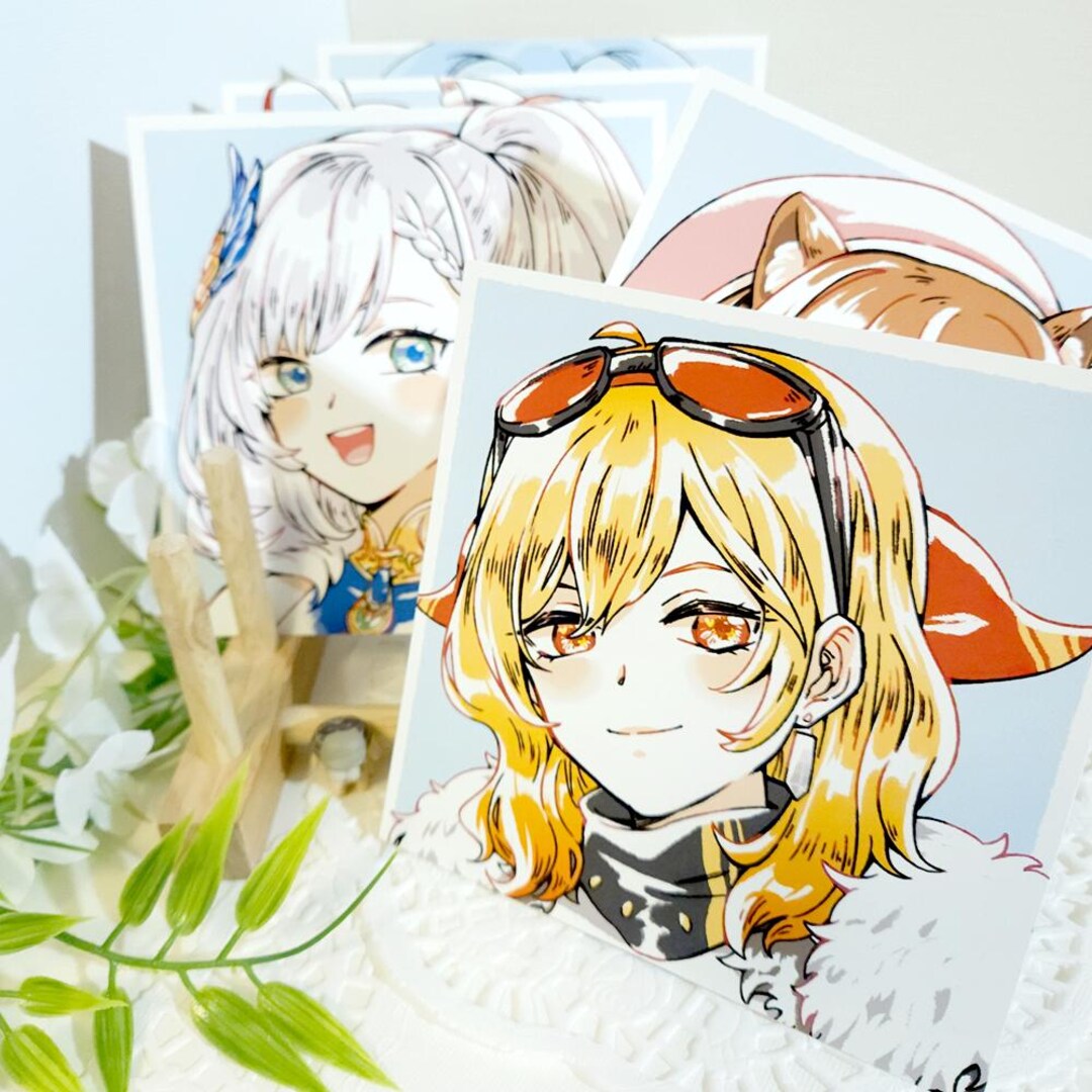 5x5 Mini Print - Hololive ID - Etsy