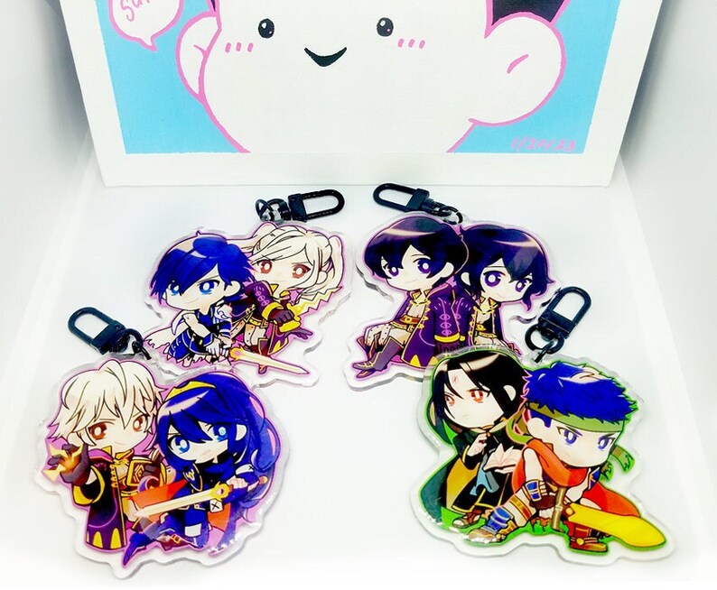 Fire Emblem Keychains - Etsy