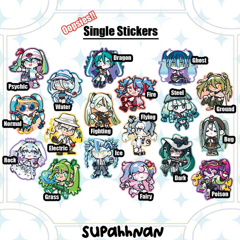 Pjsk Stickers - Etsy