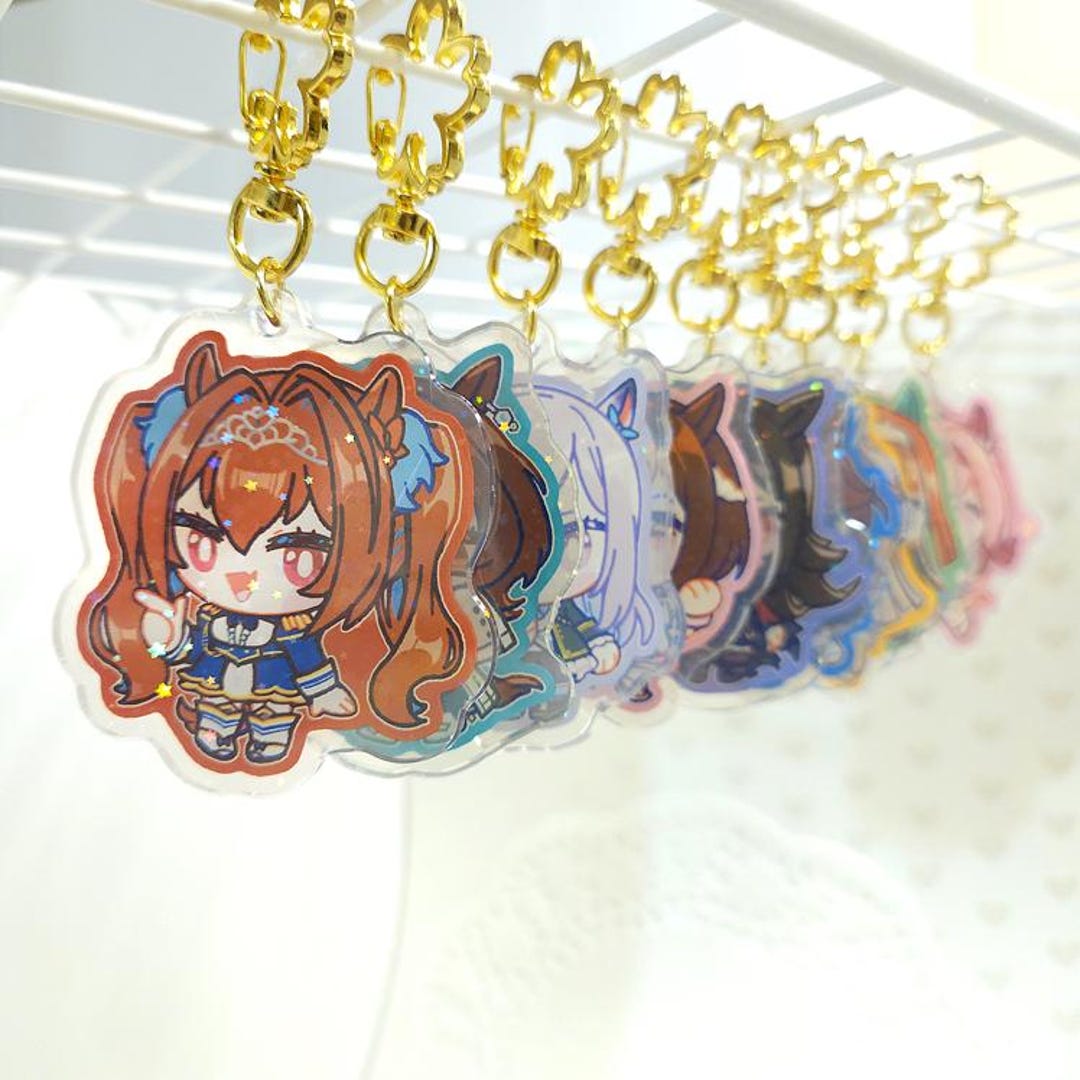Umamusume Keychains - Etsy