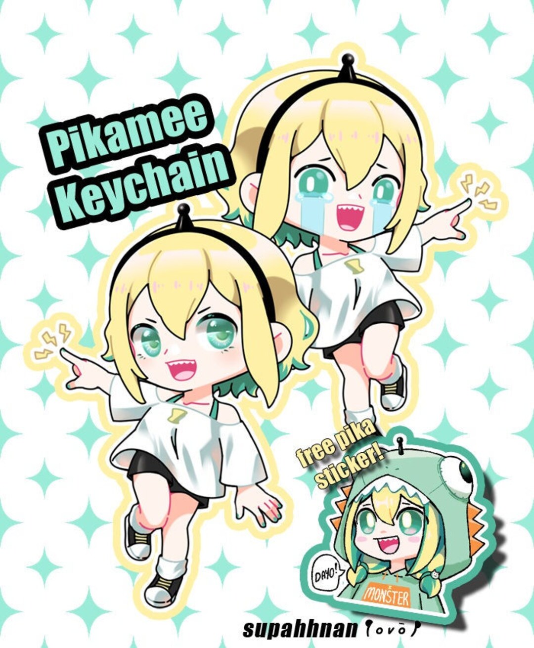 Pikamee Fan Merch - Etsy