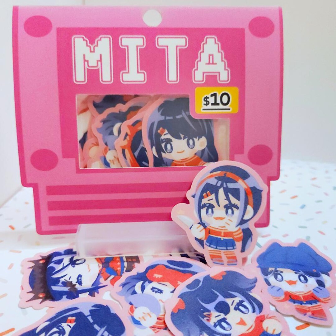 Mita Sticker Pack - Etsy