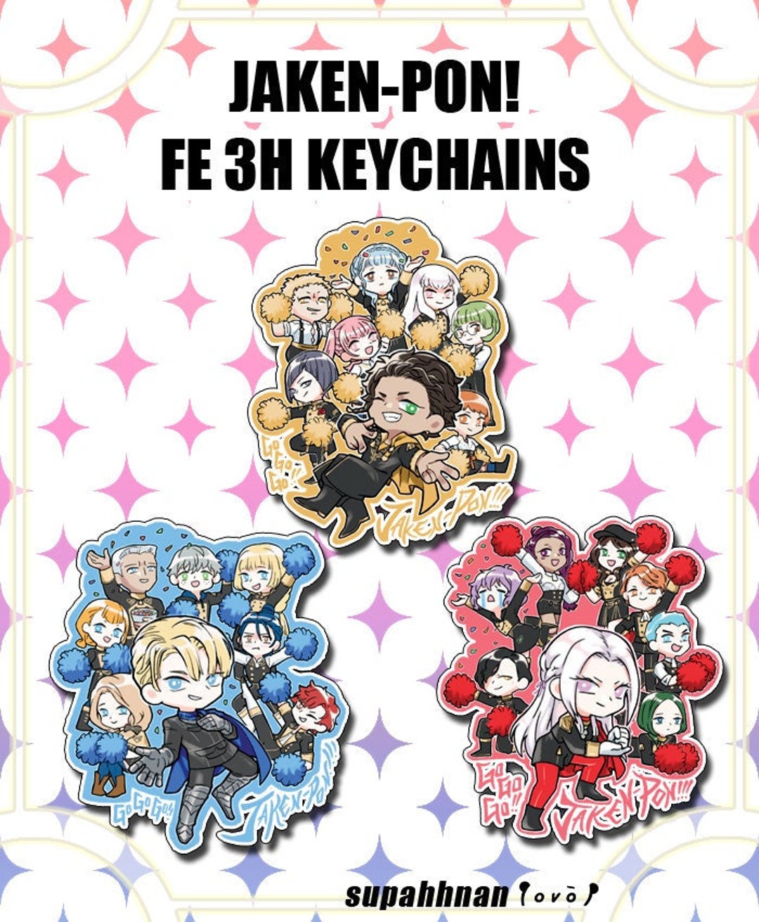 FE3H: Jaken-pon! Keychains - Etsy