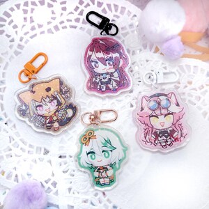 Hololive EN Keychains - Etsy