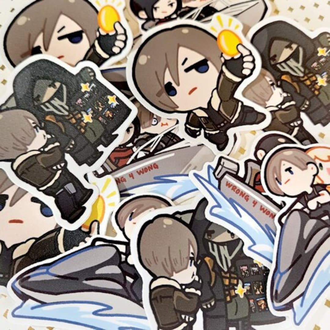 RE4 Vinyl Stickers - Etsy