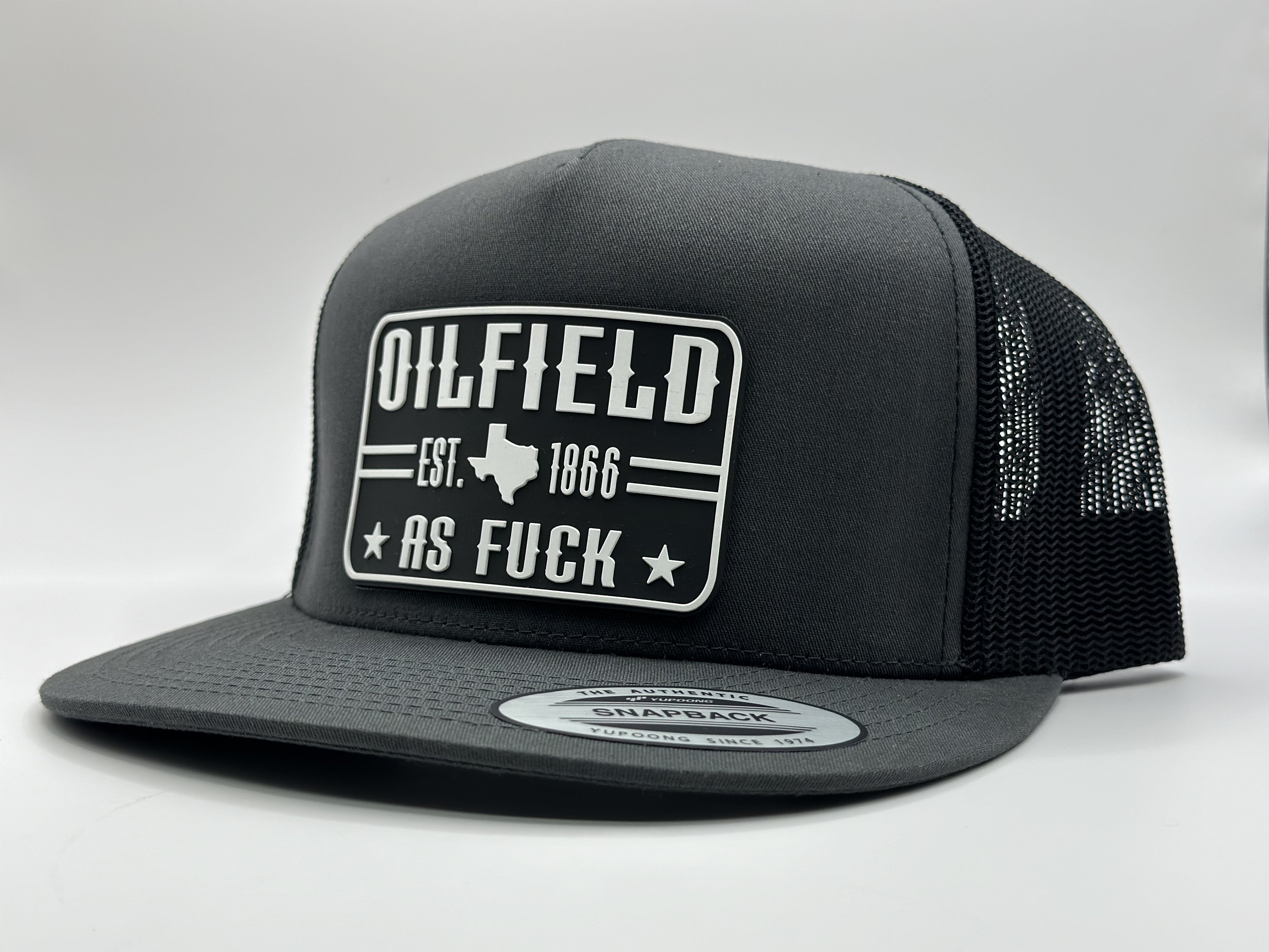 New Oilfield Two Tone Trucker Hat, Roughneck, Gift for Dad, Working ...