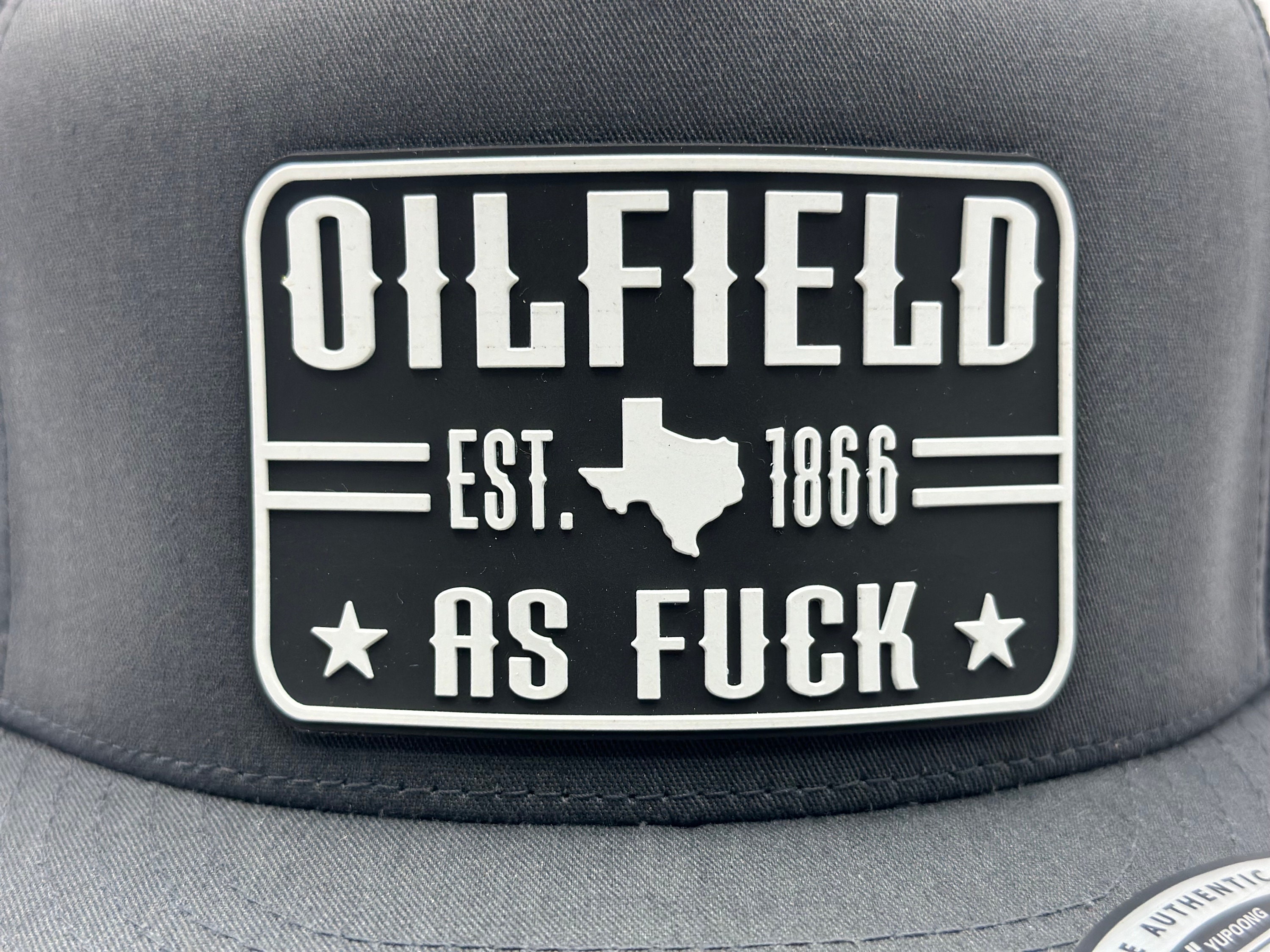 New Oilfield Two Tone Trucker Hat, Roughneck, Gift for Dad, Working ...