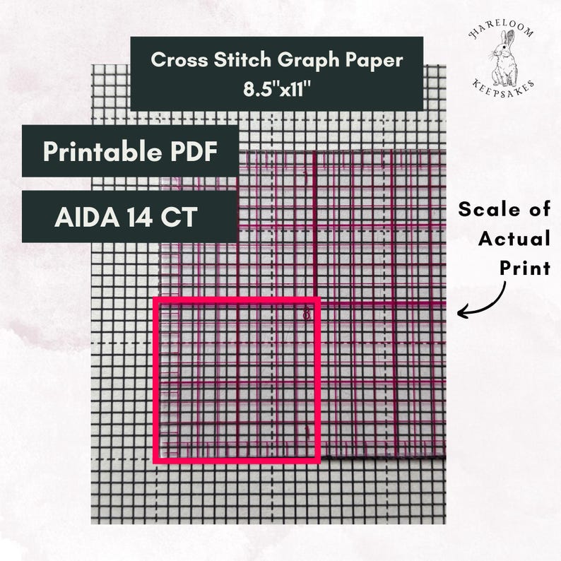 Printable 14 Ct Aida Fabric - Etsy