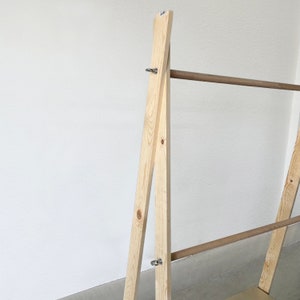 DIY Collapsible A-frame Clothing Rack Build Plans, Market Stall, Step ...