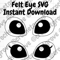 Felt Eye SVG Instant Download. - Etsy