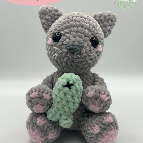 Crochet Cat Pattern - Etsy
