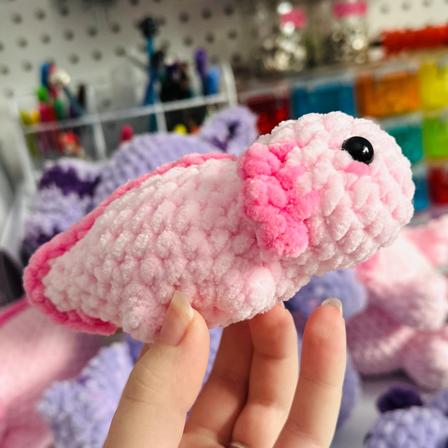 No Sew Axolotl Heart and Boba Drink Pattern Bundle - Etsy