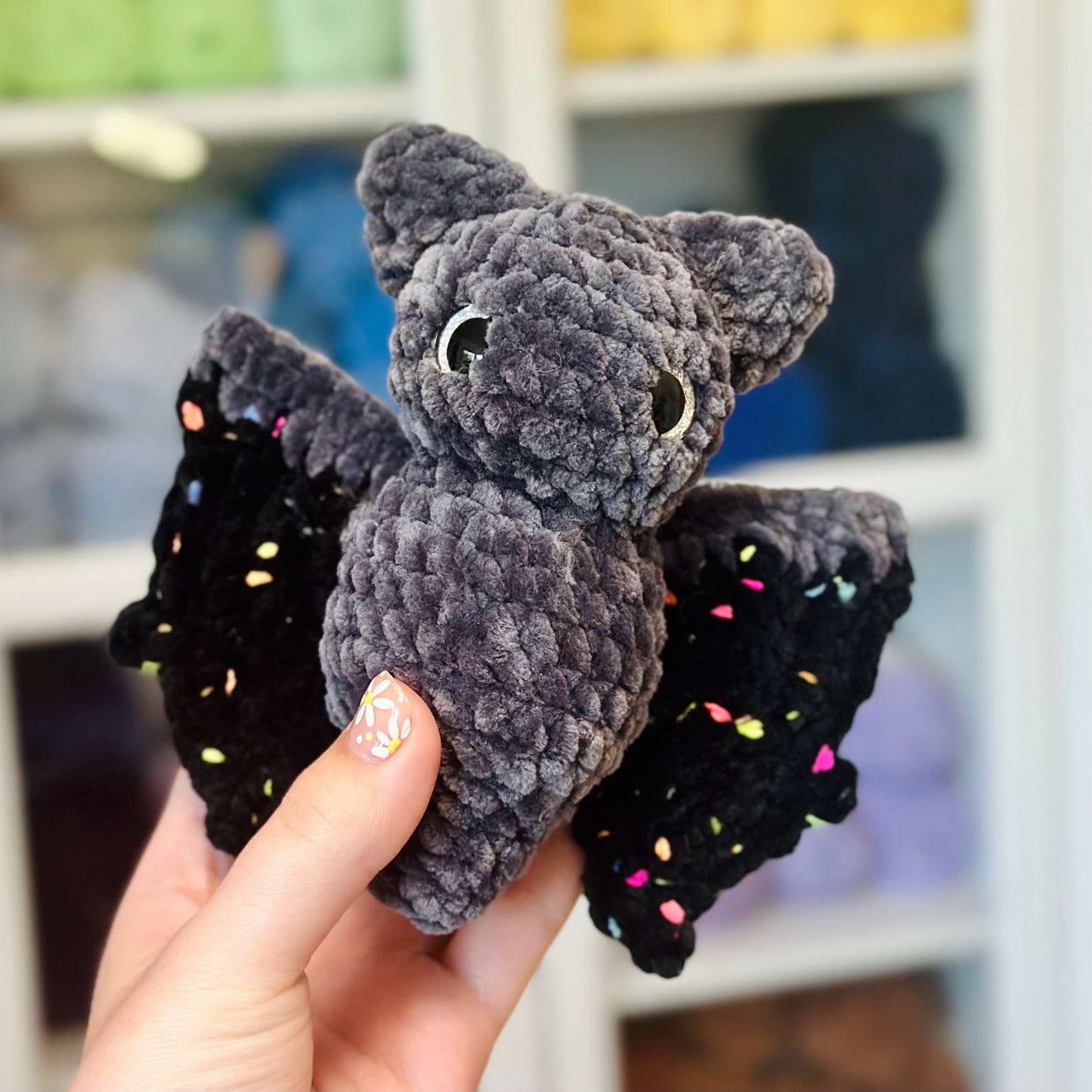 Crochet Amigurumi Bat Pattern Crochetgrove, Crochet Bat, Small Crochet ...