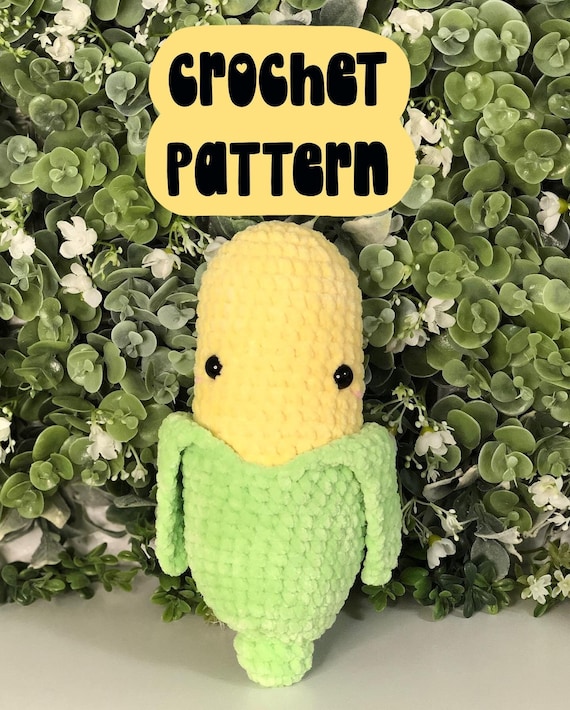 Crochet Corn Pattern | Etsy