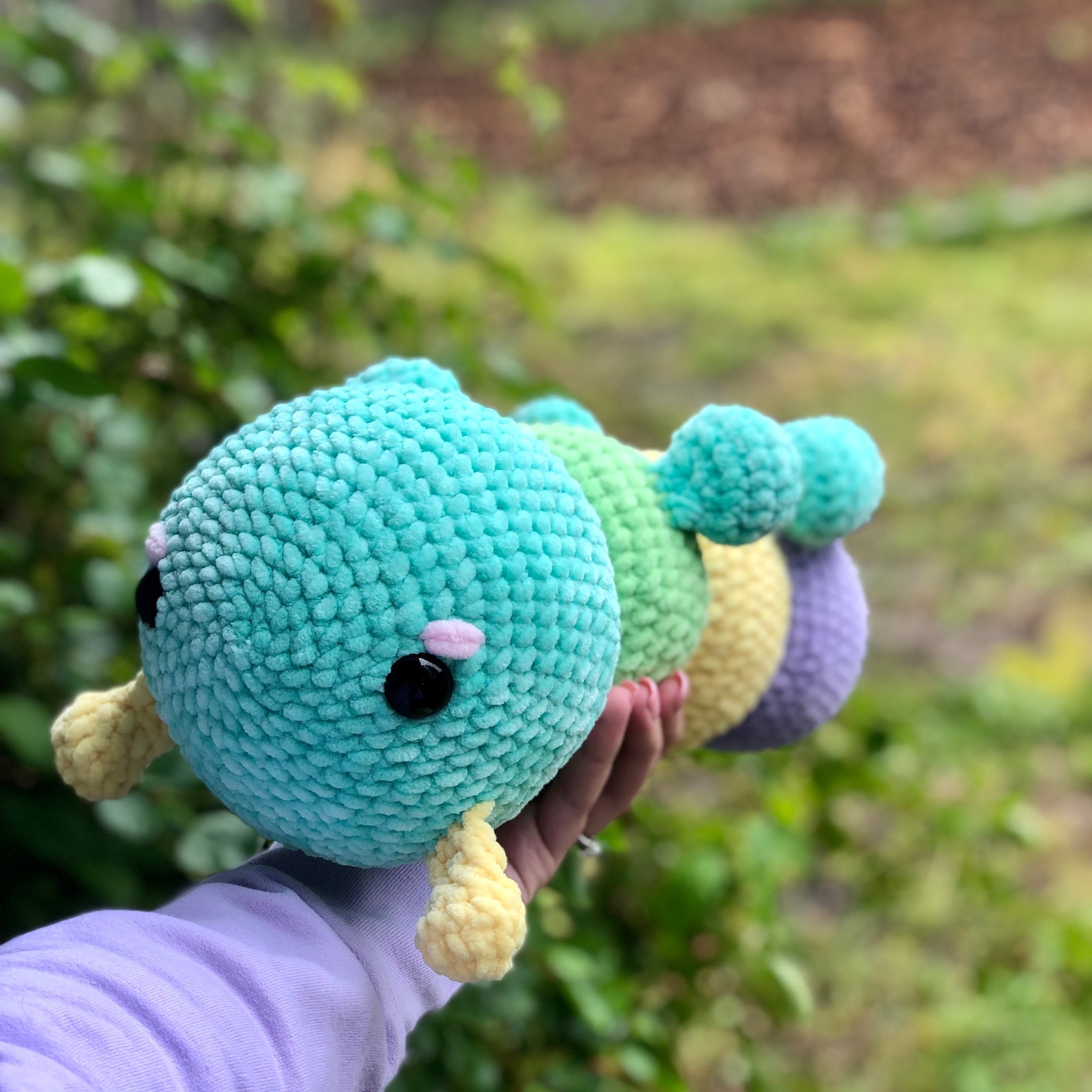 Caterpillar Crochet Pattern - Etsy