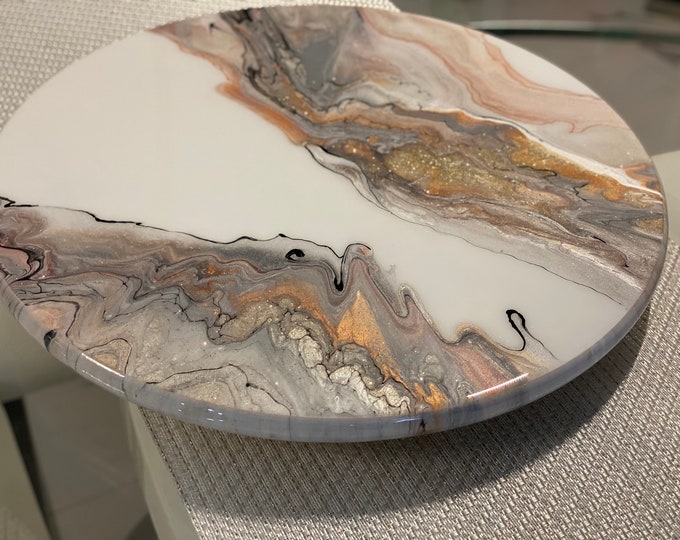 Decorative Unique Lazy Susan Turntable Kitchen Decor Dining Decor ...