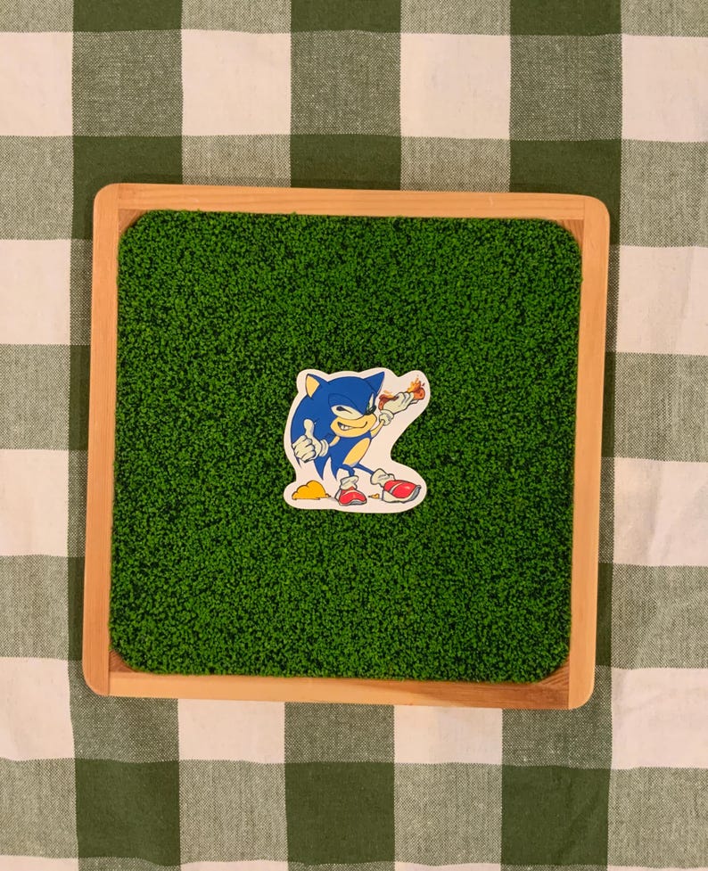 Sonic and Shadow Inspired Stickers | Blue and Black Hedgehog Stickers ...