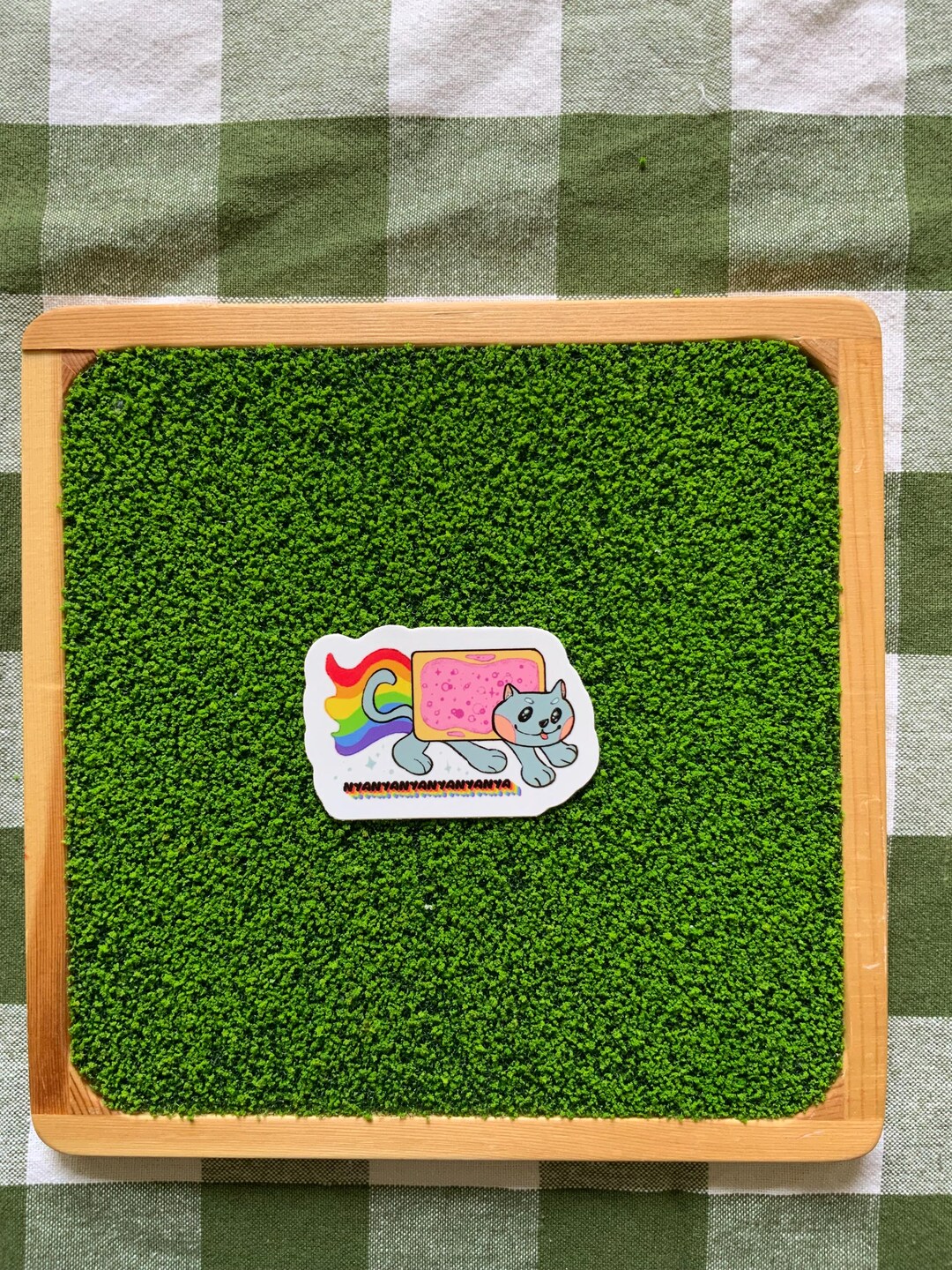 Nyan Cat Sticker: Waterproof Glossy Meme Cat Decal - Etsy