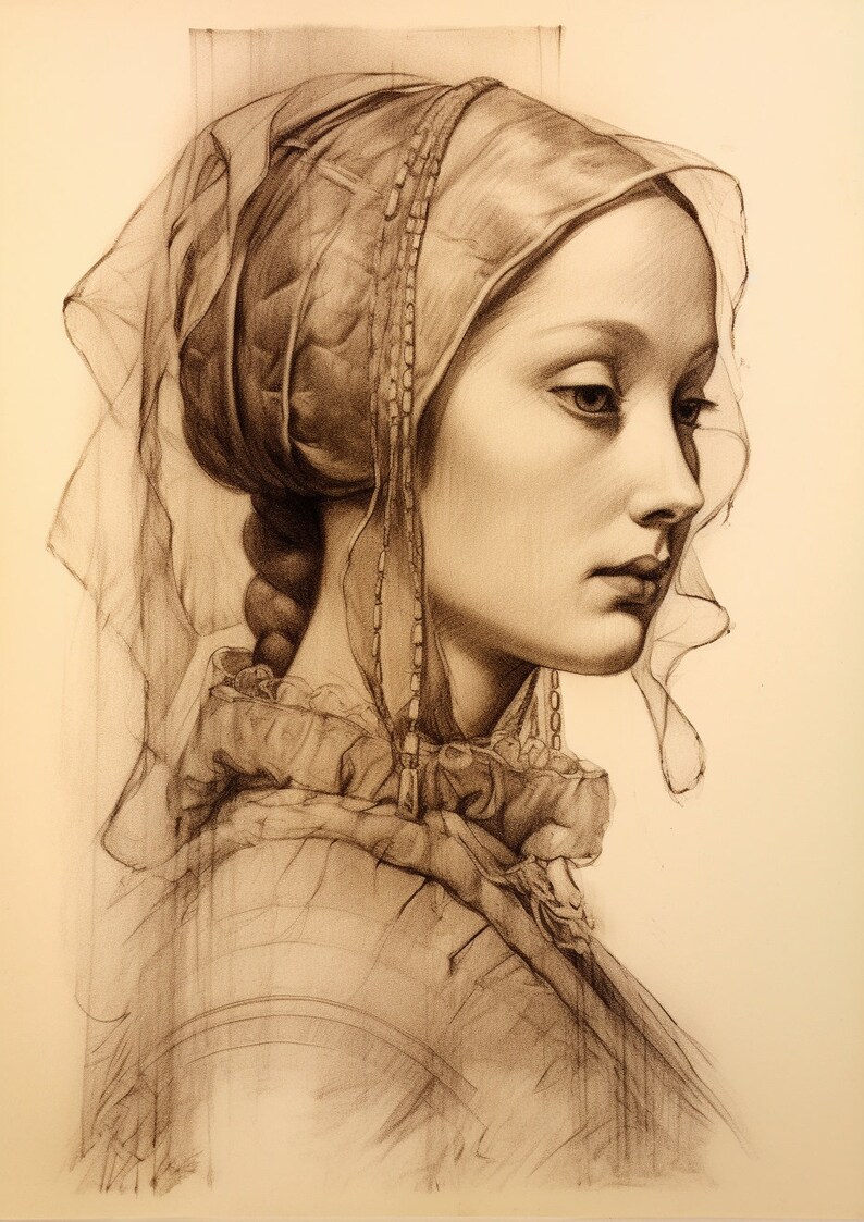 Leonardo Da Vinci Inspired Digital Art Bundle Printable - Etsy