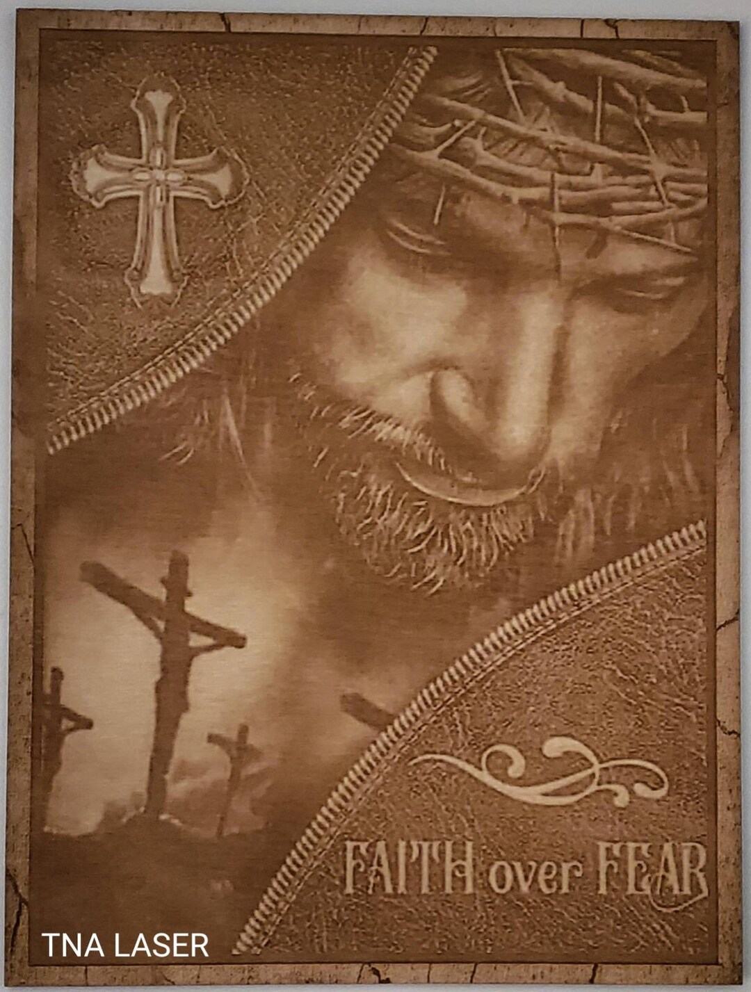 Glowforge Digital Laser Ready File _ Jesus Faith _ Engrave File _ SVG ...