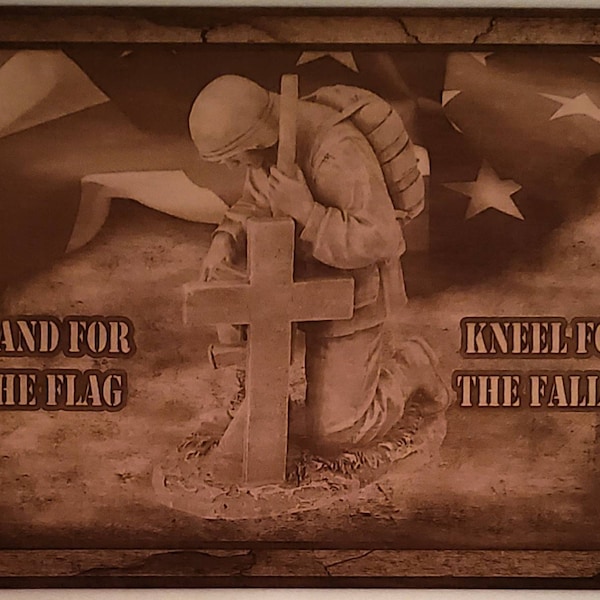 Never Forgotten Flag Laser File - Etsy