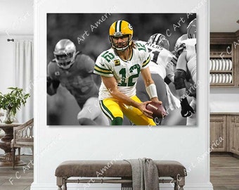 Aaron Rodgers Frame Poster - Etsy