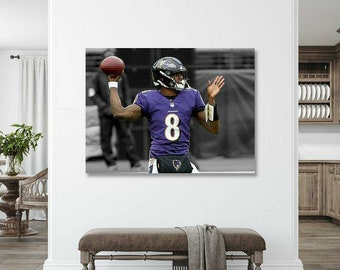 Lamar Jackson Wall Art - Etsy