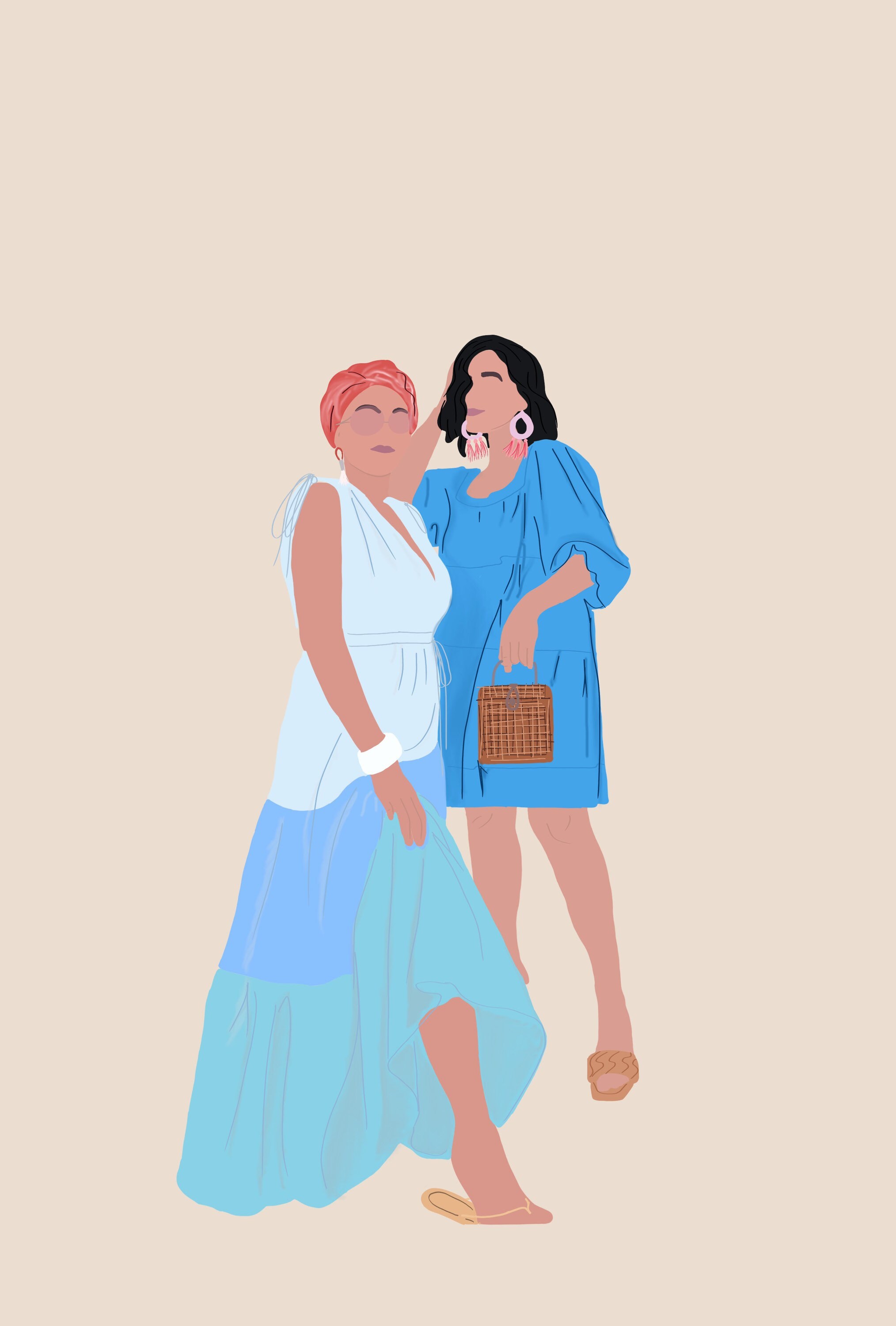 Custom Digital Illustration - Etsy